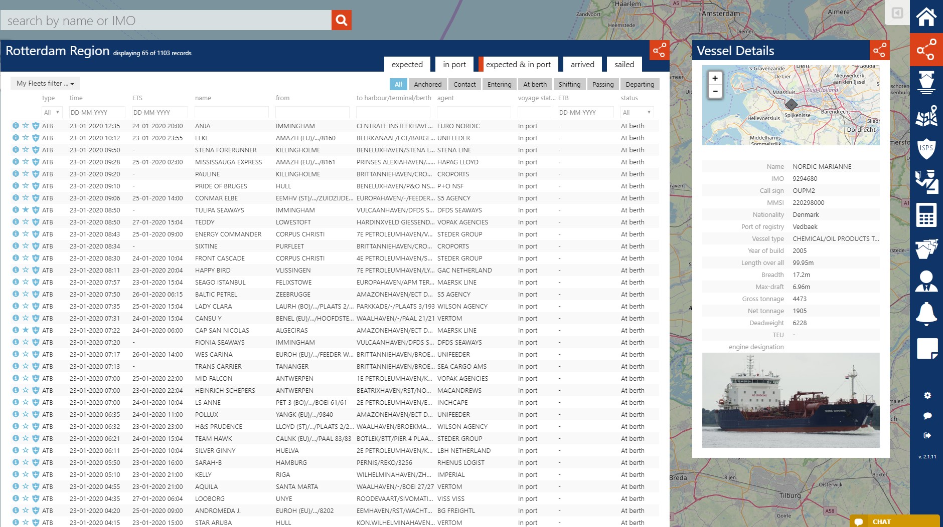 Royal Dirkzwager | Maritime Software as as Service