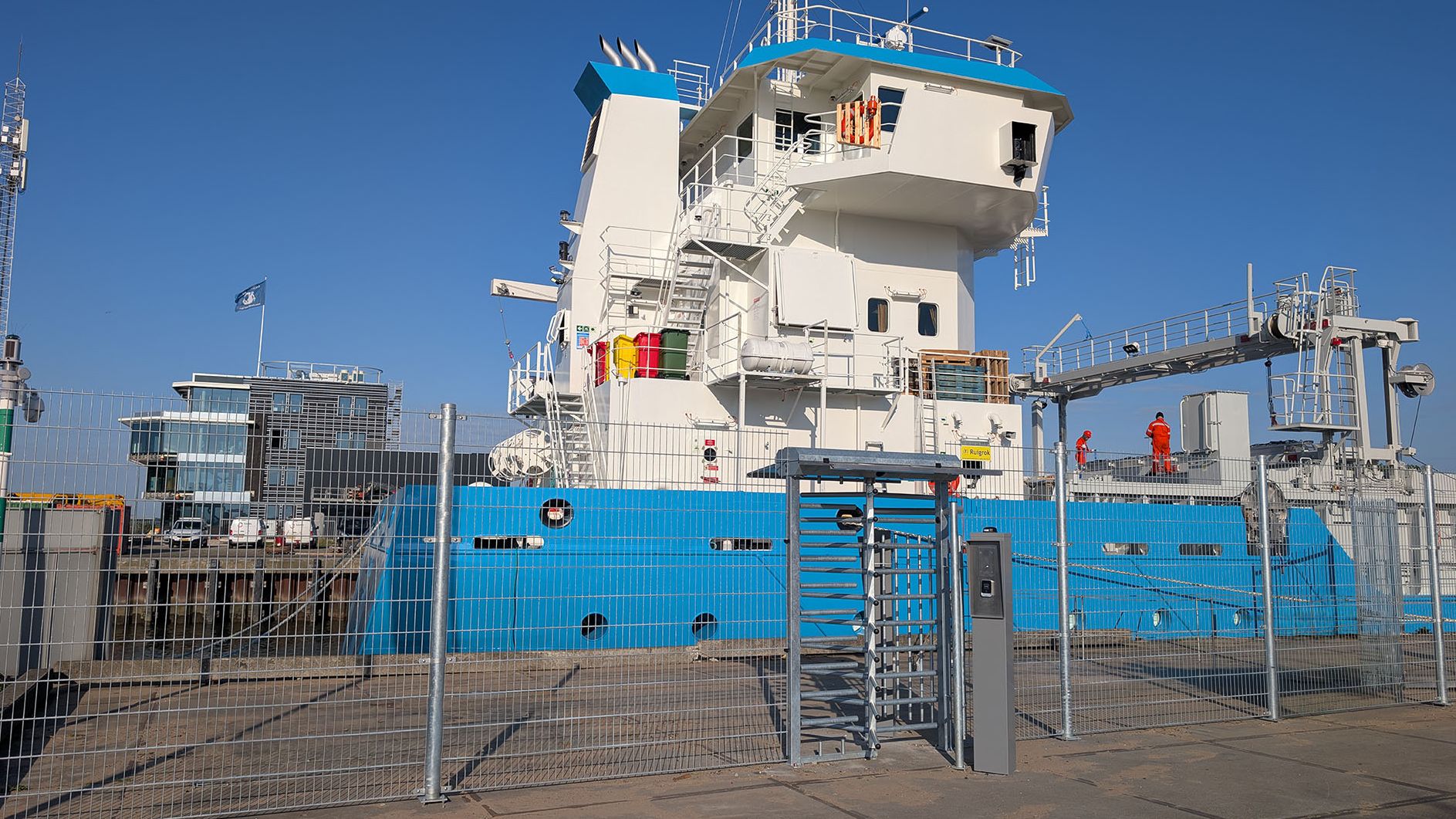Royal Dirkzwager | Ship2Port launches Europe’s first unmanned access ...